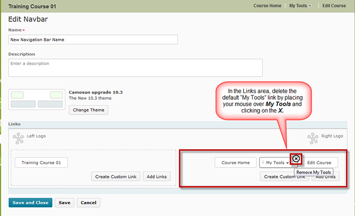 D2L Tool Tip of the Week: Customizing your Navigation Bar and My Tools Drop-down Menu – Centre ...