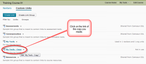 D2L Tool Tip of the Week: Customizing your Navigation Bar and My Tools Drop-down Menu – Centre ...