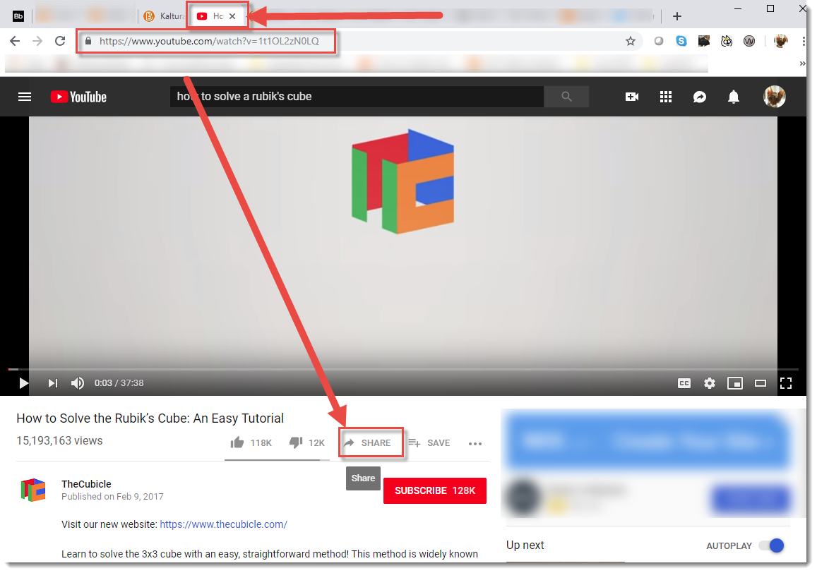 Kaltura Tip: Adding YouTube Videos to My Media with Workaround for ...