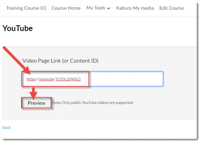 Kaltura Tip: Adding YouTube Videos to My Media with Workaround for ...