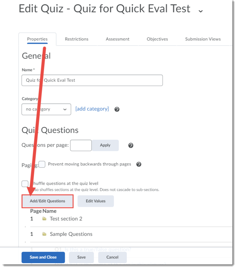 New feature coming to Quizzes – Import from Question Library into Quiz Section – Centre for ...