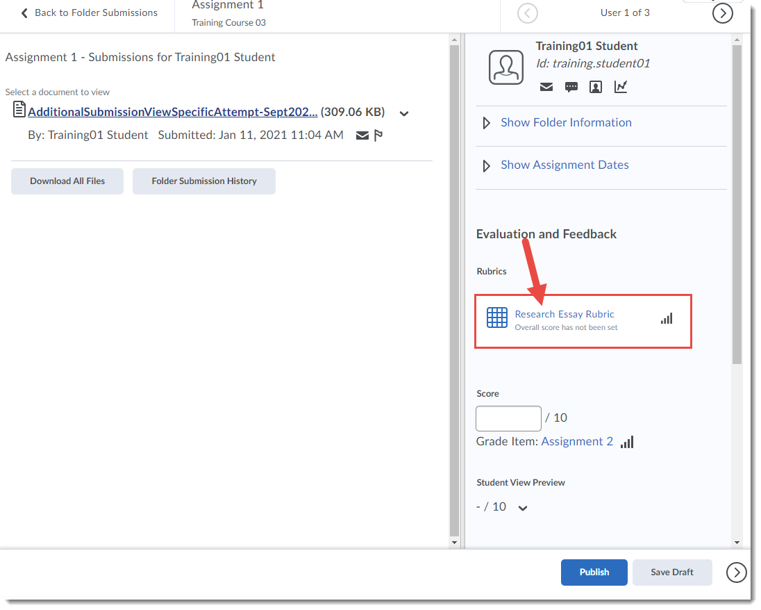 Grading Assignments Using Rubrics in D2L – Centre for Excellence in Teaching and Learning