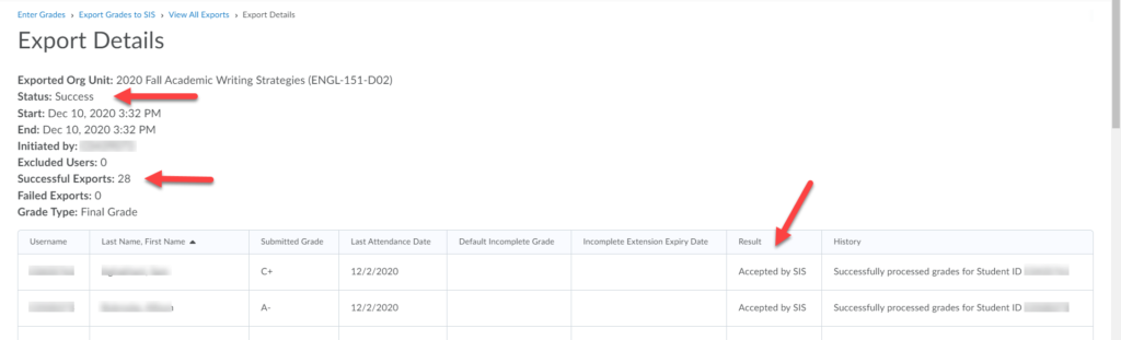 NEW!!! Exporting Final Adjusted Letter Grades from D2L to myCamosun ...