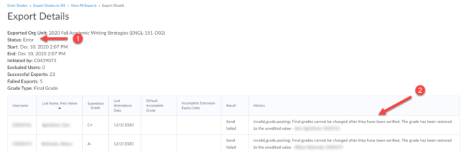 NEW!!! Exporting Final Adjusted Letter Grades from D2L to myCamosun ...